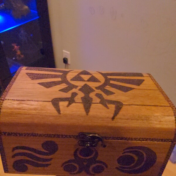 Zelda, Legend of Zelda, Zelda Chest, Zelda Gift, Goddess Symbols ...