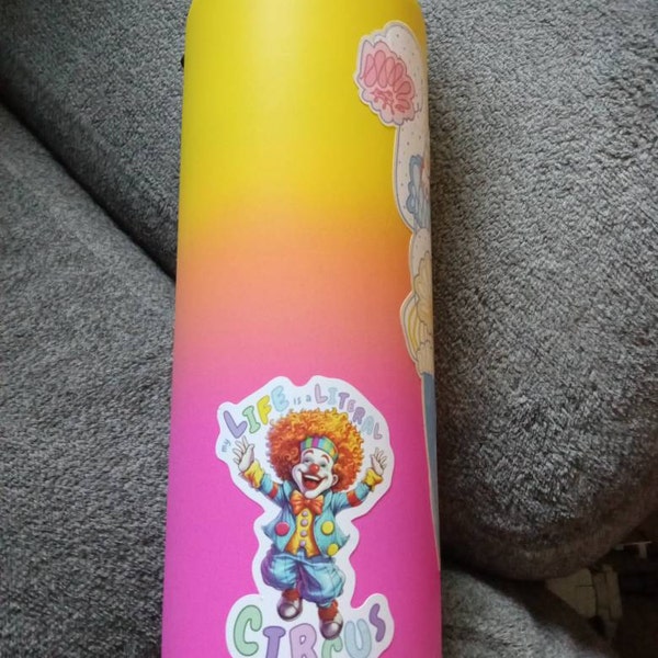 Happy Mango Smoothie Vinyl Sticker, Fruit Smoothie Sticker, Milkshake ...