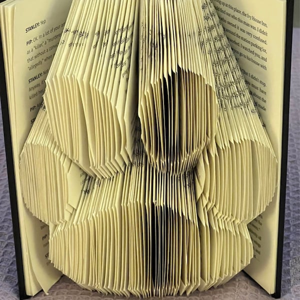 Pattern Only - Sunflower Book Folding Pattern - Cut and Fold Book ...