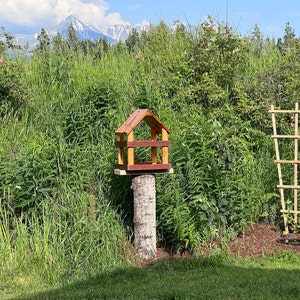 Tray Bird Feeder, Bird Seed Catcher, Bird Feeder Catchers Handmade With ...