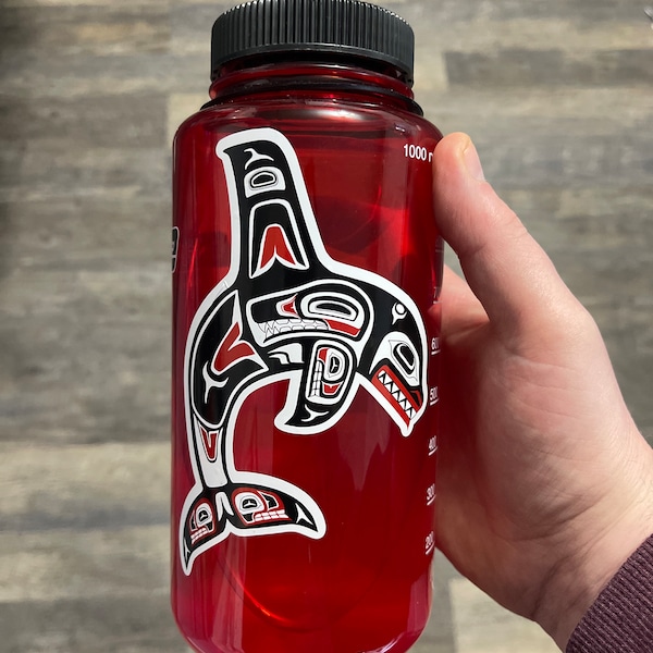 Haida Tlingit Native Pacific Northwest Native Orca Killer Whale Sticker ...
