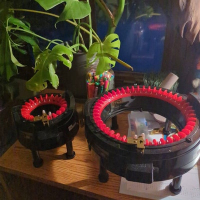 New Addi Egg Knitting Machine With 6 Needles 880-2 - Etsy