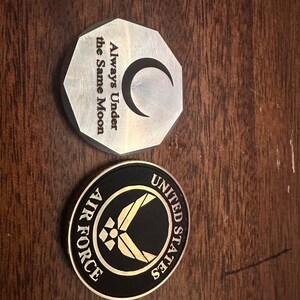 CUSTOM Double-sided Heavy 20 Gram Laser Engraved Challenge - Etsy