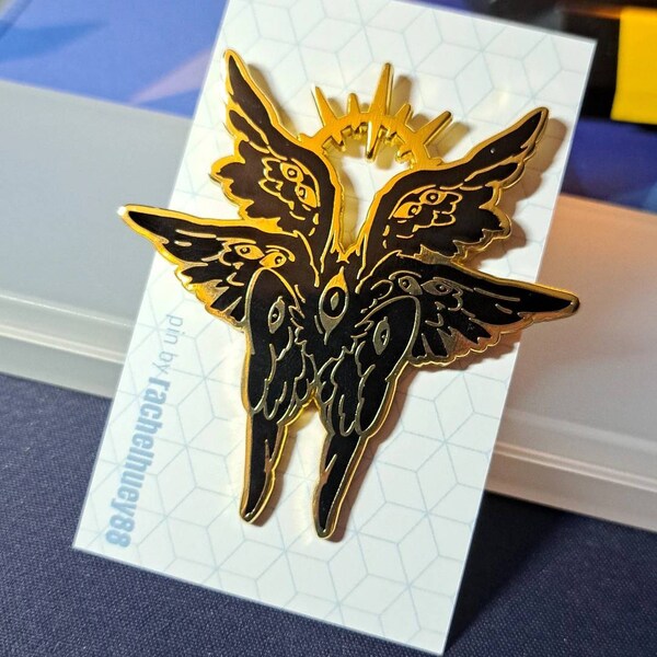 Black Angels Pin - Etsy
