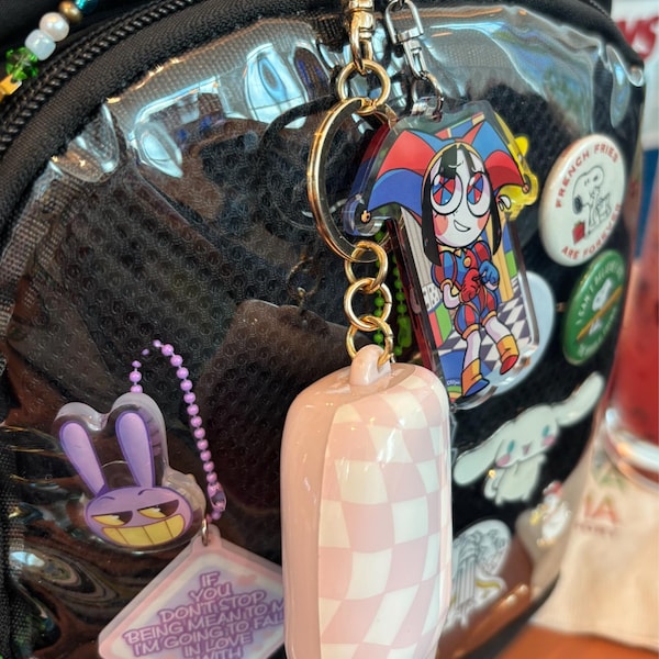 The Amazing Digital Circus Jax Chibi TADC Pin Badge - Etsy