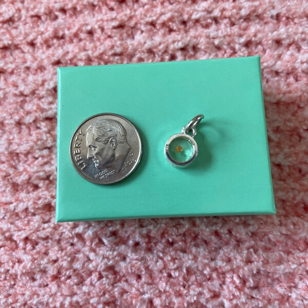 Mustard Seed Charms, Silver Mustard Seed Charms, Gold Mustard Seed ...