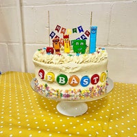 Handmade Edible Number Blocks Numberblocks Cake Topper Decoration ...