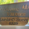 Custom USA National Parks Sign | Personalized Wedding Sign | National ...