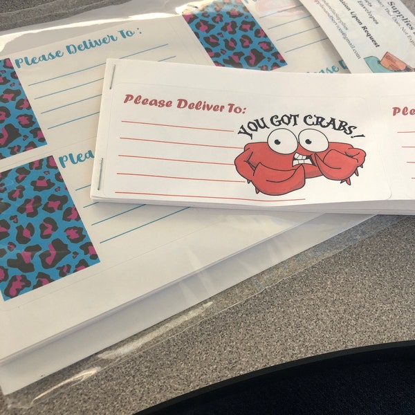 Grab Book of 26 Please Deliver to Labels - Etsy