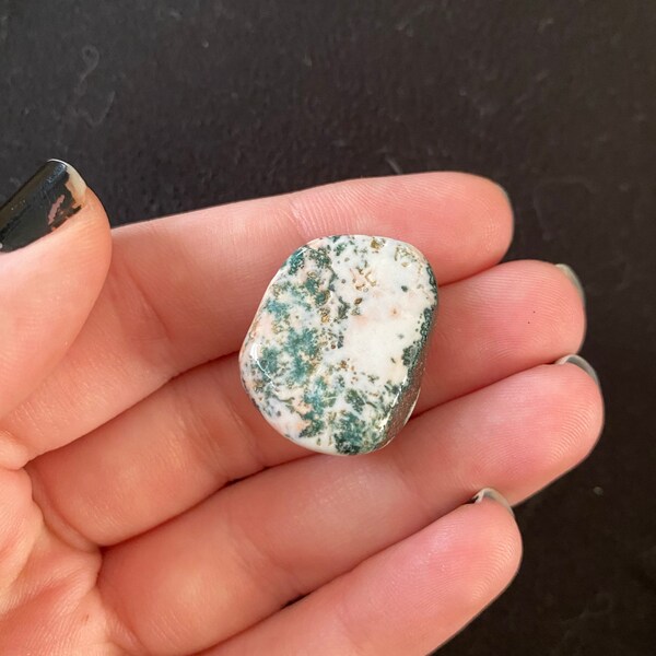 Tree Agate, Tree Agate Tumbled Stone, Tree Agate Tumble Stone, Tree ...