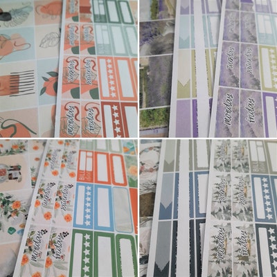 CLEAR Coffee Cup Stickers Transparent Teacup Decorative Minimal Planner ...