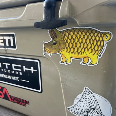 Toad Brown Trout Decal - Etsy