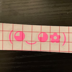 Silly Cute Big Ol' Eyes Expression Sticker Cartoon Face | Etsy