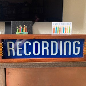 ON AIR 18 Studio Warning Sign - Etsy