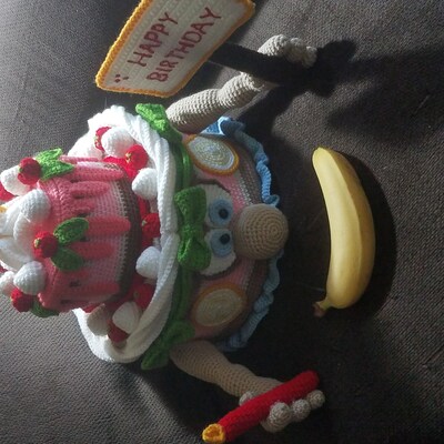 Cake XL Amigurumi Crochet Pattern Birthday Present - Etsy