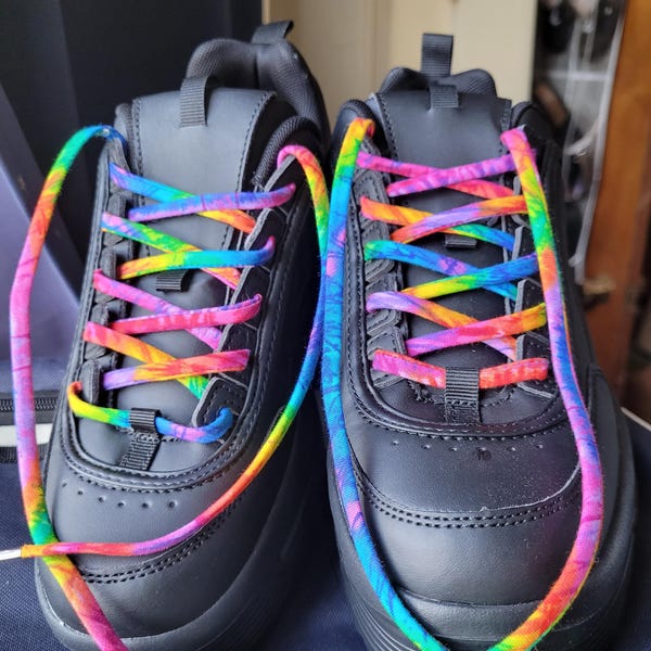 Shoelaces With Leopard Prints . Cheetah Pattern Shoestrings. Perfect ...