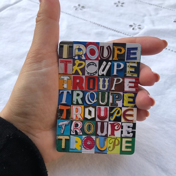 Personalized Poster Featuring ADDIE in Photos of Alphabet Letters From ...