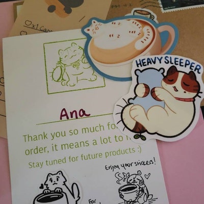 Bread Birds Sticker Sheet, Cute Animal Stationery - Etsy