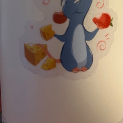 Remy Seeing Flavors Transparent Sticker/ Ratatouille Chef Pixar Foodie ...