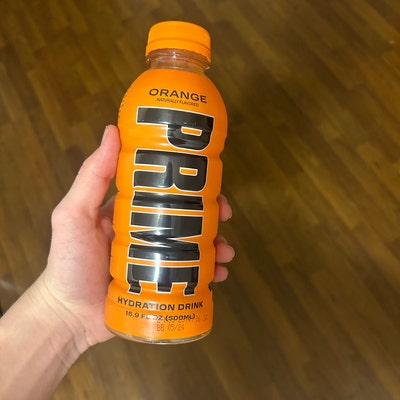 ULTRA Rare Prime Hydration X Blue Bottle Holo Label Strawberry Lemonade ...