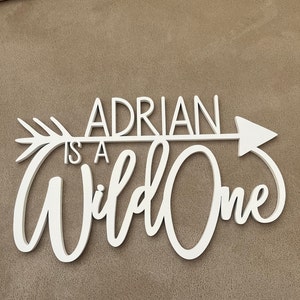Custom Baby Name Sign, Large Name Sign, Nursery Wall Art, Personalized ...