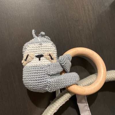 PATTERN ONLY: Sloth Baby Rattle Sloth Toy Safari Animal Toy Easy to ...