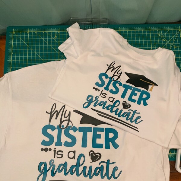 My Sister is a Graduate SVG, Graduation Svg, End of School SVG, Senior ...