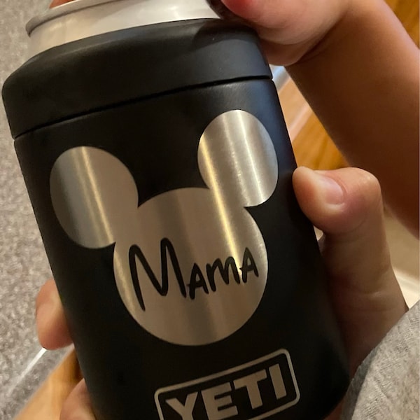 Personalized MICKEY MOUSE YETI- Laser Engraved Tumblers, Mugs With ...