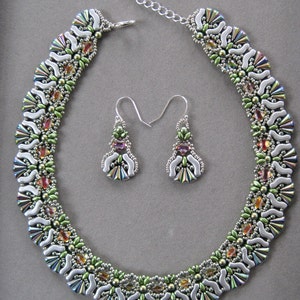 Bloom Bracelet Beading Tutorial Arcos Par Puca Ginko - Etsy