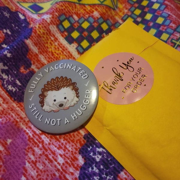 Visually Impaired Pinback Button Pin, Disability Awareness Badge, I'm ...