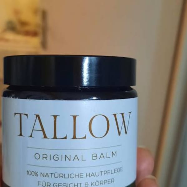 Tallow Pure - 100% Organic Grass-fed Beef Tallow Balm/cream From ...