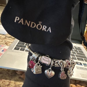 Pandora, New Bracelet Charms, Flowers Green Shades Murano , Bead ...