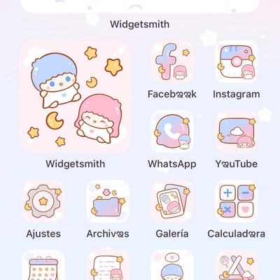 Cute Little Twins Icon Set, Cute Icons, Blue Icon Set, Ios Android App ...