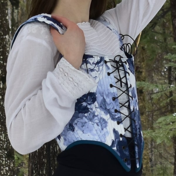 Florence Corset Dress, Made to Measure, Cottagecore, Renaissance Faire ...
