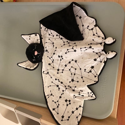 Baby Bat Security Blanket, Bat Comforter, Animal Blanket, Plush for ...