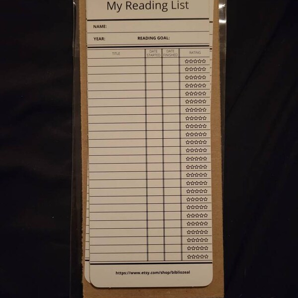 Bookmark Reading List Bookmark Book Review Log Book Tracker Book Lover ...