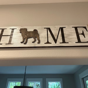 Large Welcome Sign With Springer Spaniel Welcome Wood Sign Any Dog ...