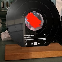 Song Personalized Record Birthday Gift for Her Anniversary Gift for Him ...