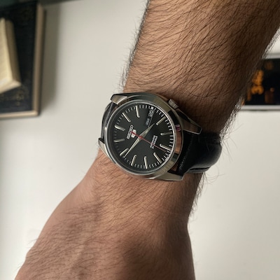 Handmade Copper Brown Italian Leather Watch Strap, Full Grain Leather ...