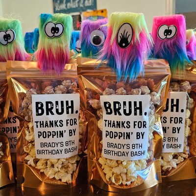 Safari Baby Shower Favors Wild One Jungle Theme Party Ready to Pop Baby ...