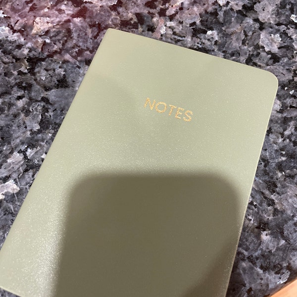 Pastel Soft Cover Notebook, Notepad PU Leather Cover, Portable Diary ...