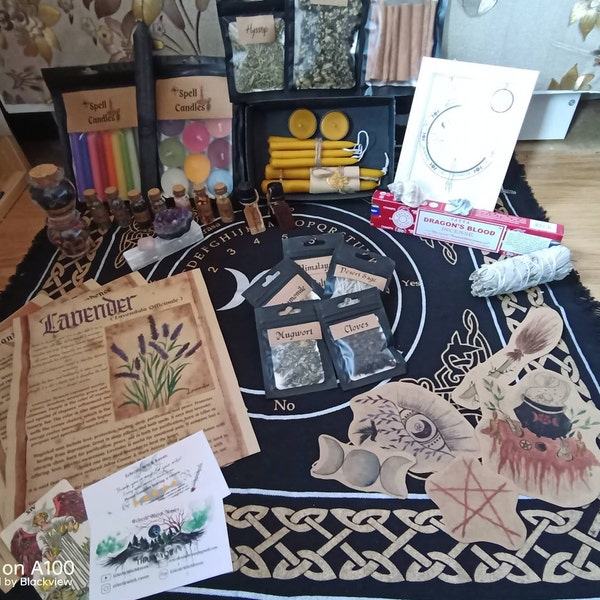 Witchcraft Mystery Box | Witch Starter Kit | Altar Kit | Pagan | Wicca ...