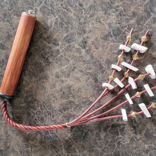 Wünsdorf. 61 Cm/24 Flogger Made of Leather Barbed Wire - Etsy