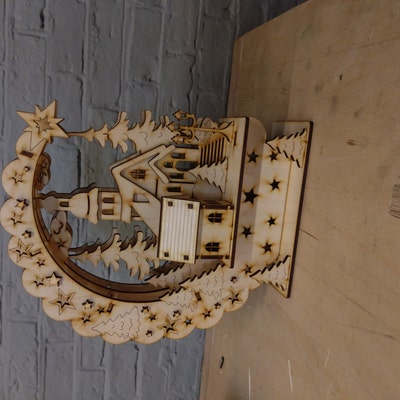 Night Light Laser Cut Files Cnc Router Plans DXF SVG CDR Lamp Vector ...