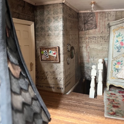 Standard Miniature Room Backdrop Dollhouse Room Box Doll Photography ...