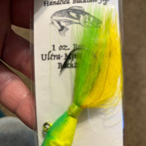 3 Pk Chartreuse & Blue Ice Round Head Jigs - Etsy