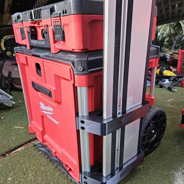 Milwaukee Packout 3d Printed Track Saw Track Holders - Etsy