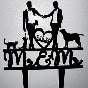 Pontoon Boat Cake Topper, Wedding Cake Topper, Cake Topper Weth Date ...