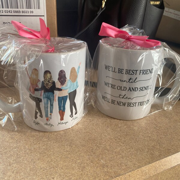 Custom Printable Four Best Friends, Personalized Four Soul Sisters ...