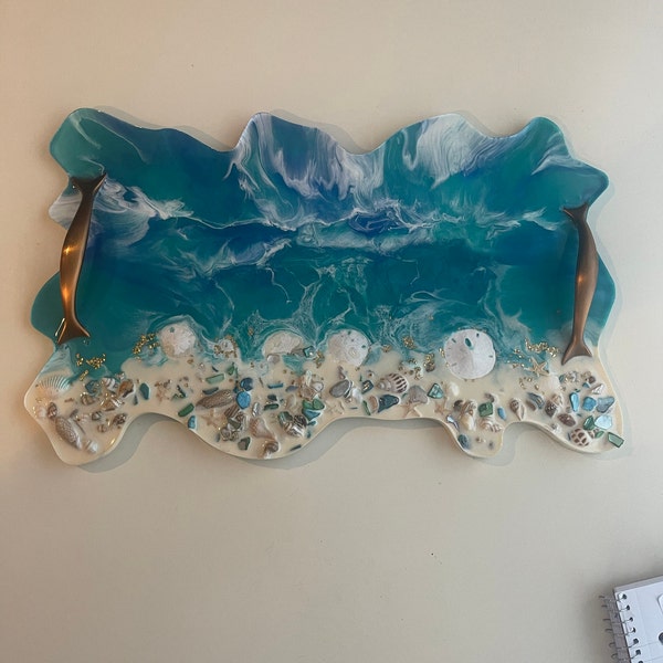 Tropical Ocean Decor, Coastal Ocean Gifts, Tropical Watercolor Decor ...